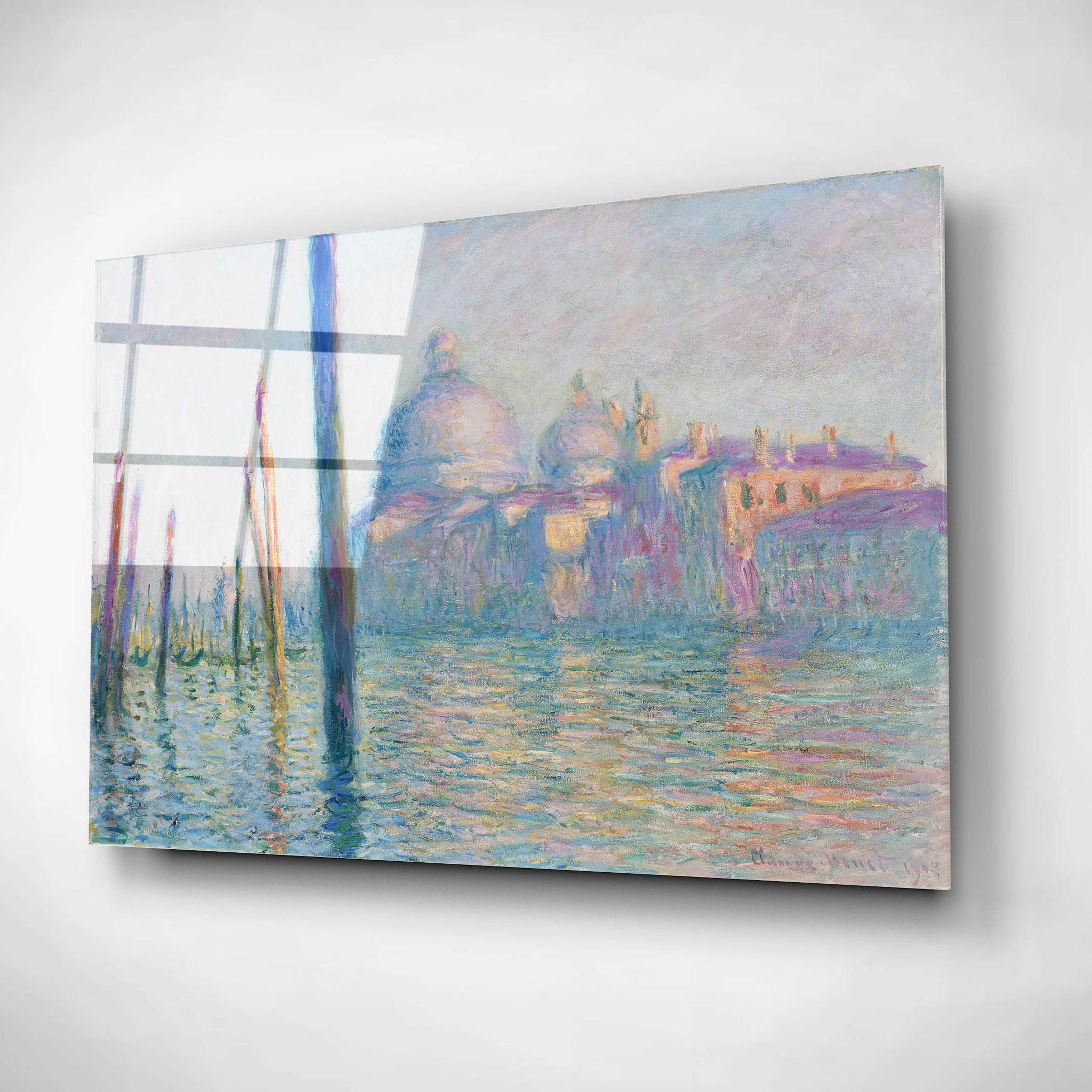 Red Barrel Studio® Epic Art 'Le Grand Canal' By Claude Monet, Acrylic ...