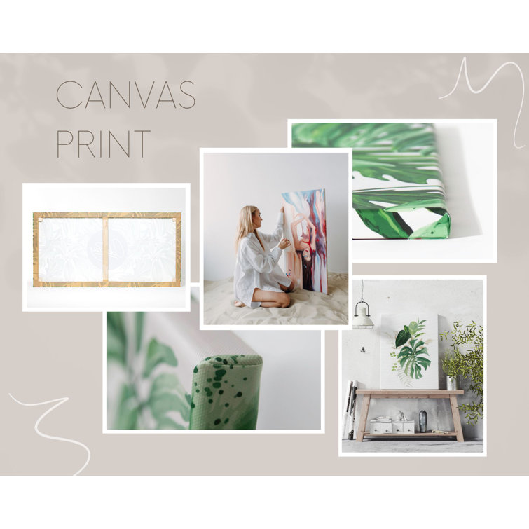 Latitude Vive Ceramic Tiles - Wrapped Canvas Art Prints | Wayfair.co.uk