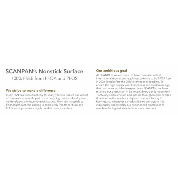 SCANPAN Haptiq 10 Piece Stainless Steel Non Stick Cookware Set ...