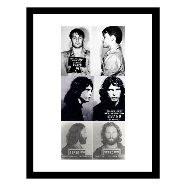 Venice Beach Collections Jim Morrison - Picture Frame Photograph on ...