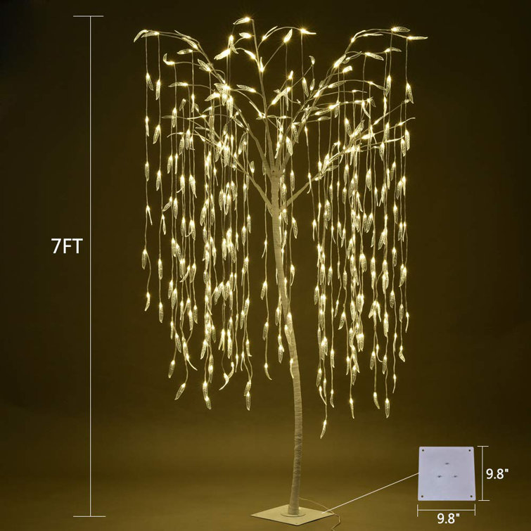 The Holiday Aisle® 80'' LED Lighted Trees & Branches & Reviews | Wayfair