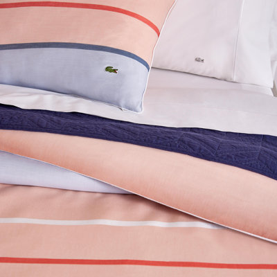 Lacoste Unity 100% Cotton Comforter Set | Wayfair