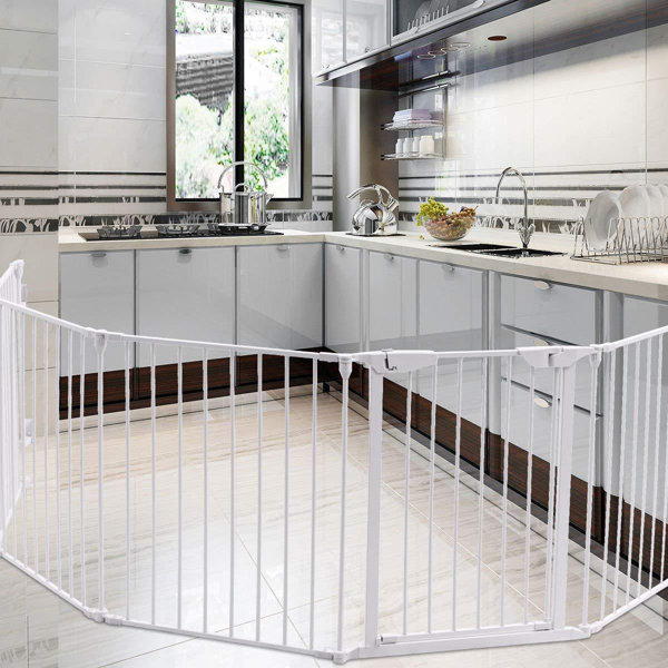 Inspirer Canada Inc. Six Paneled Fireplace Safety Gate & Reviews | Wayfair