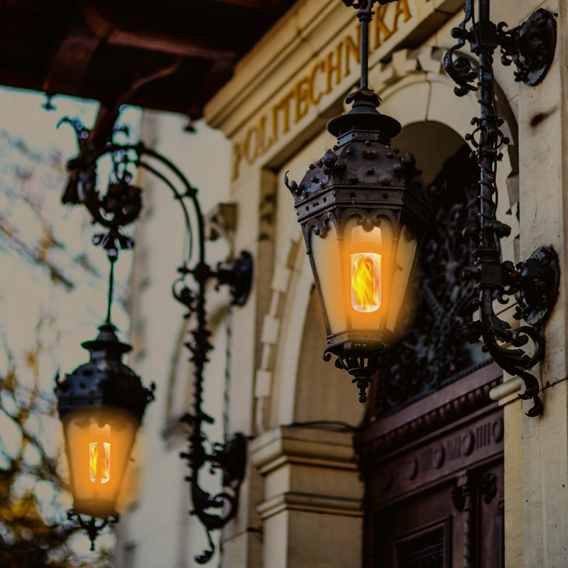 HoogaLife 4 Watt Equivalent T12 E26/Medium (Standard) 1800K LED Bulb ...