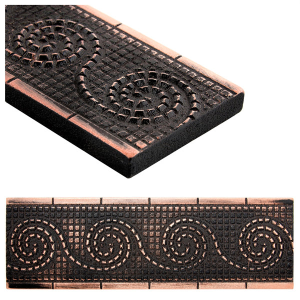 Nichetiles 6" x 1" Metal Liner Tile Trim | Wayfair