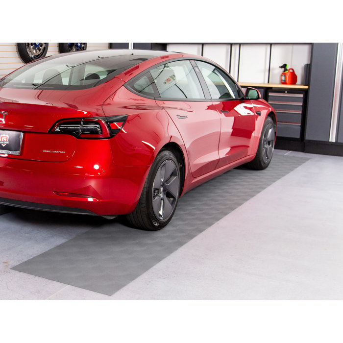 G-Floor Levant Pattern 30" Vinyl Garage Runner | Wayfair