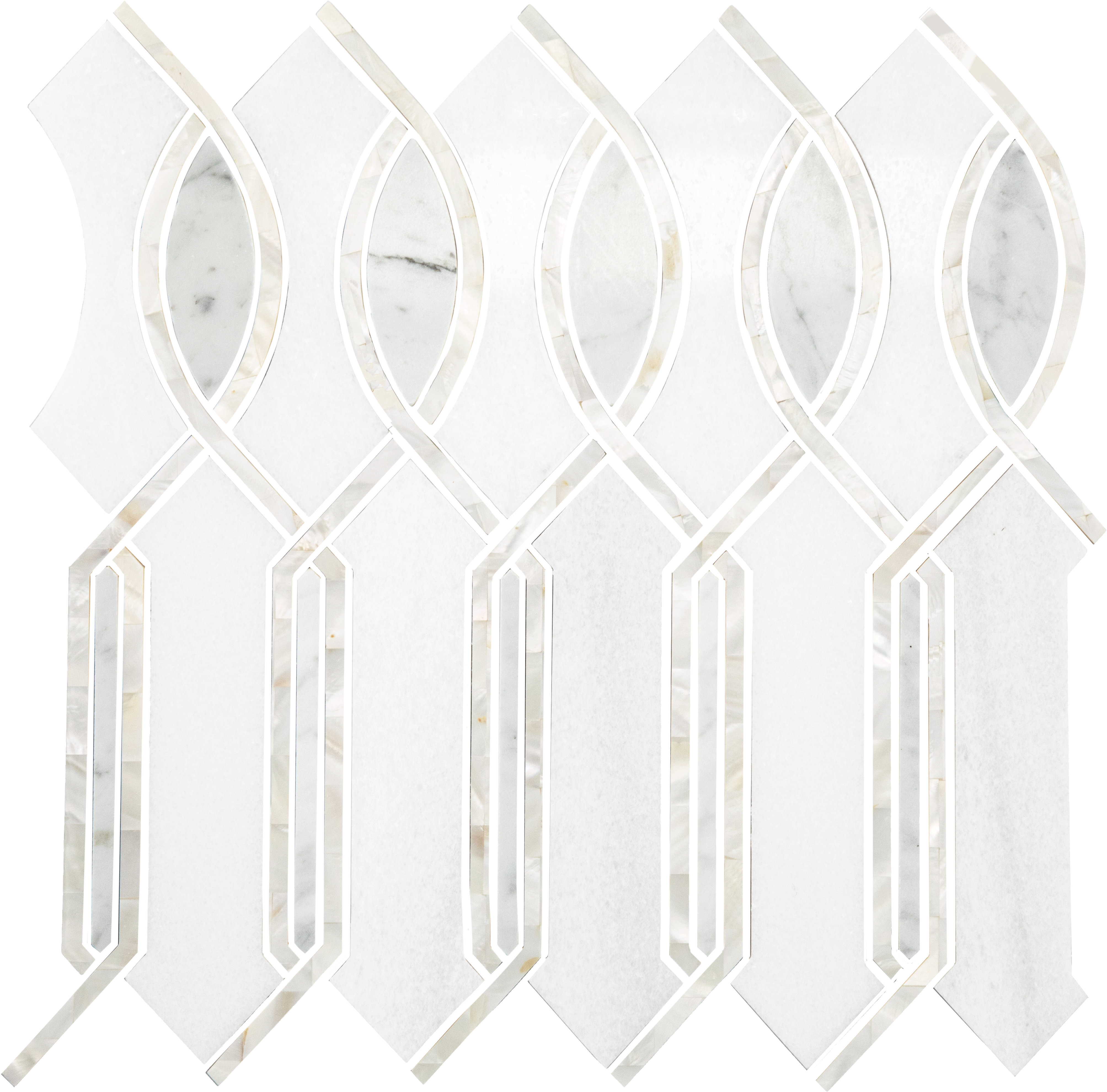 Daltile Natural Stone Arabesque Mosaic Tile | Wayfair