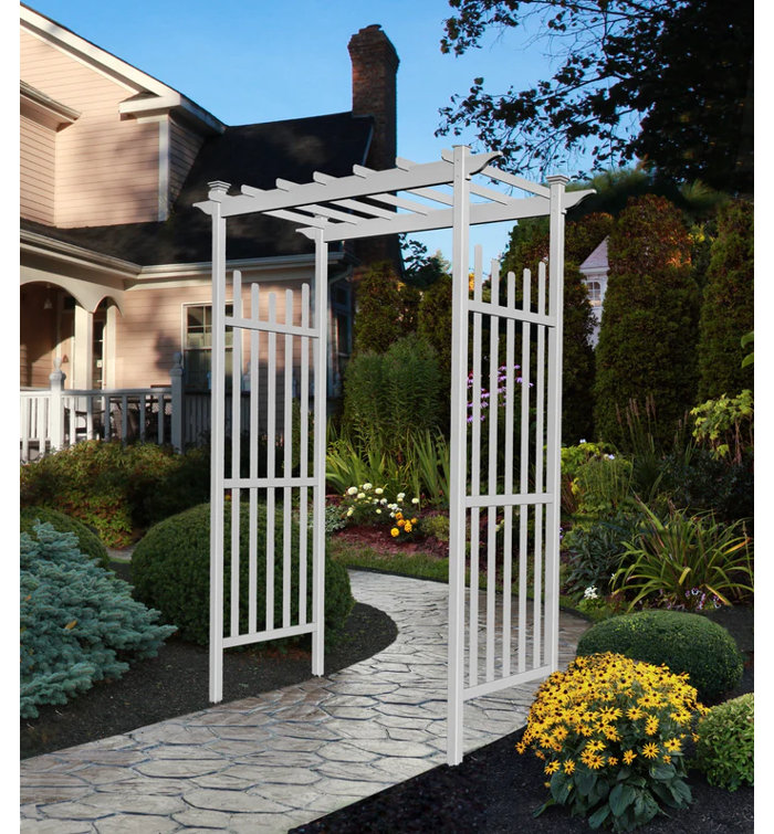 Vita Cardiff Vinyl Arbour & Reviews | Wayfair