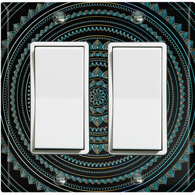 WorldAcc 2 Gang Rocker Wall Plate | Wayfair