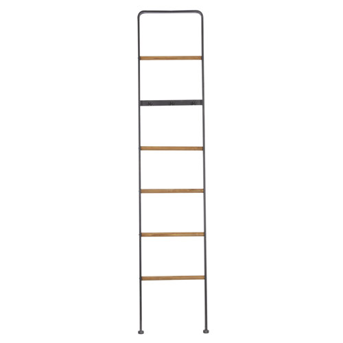 Sand & Stable Black Metal 6 Rack Ladder & Reviews | Wayfair