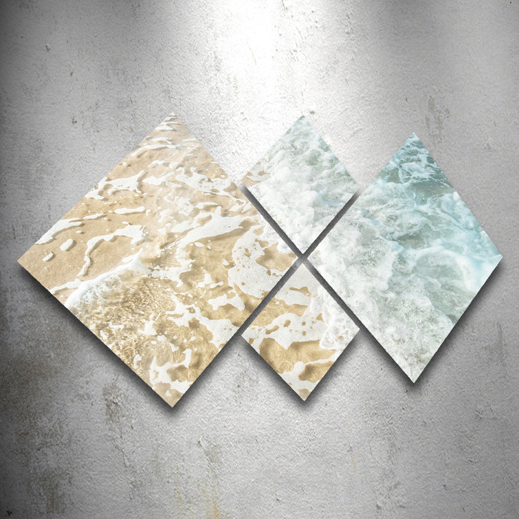 Highland Dunes Decorative MDF Painting (4 Pieces) | Wayfair.co.uk