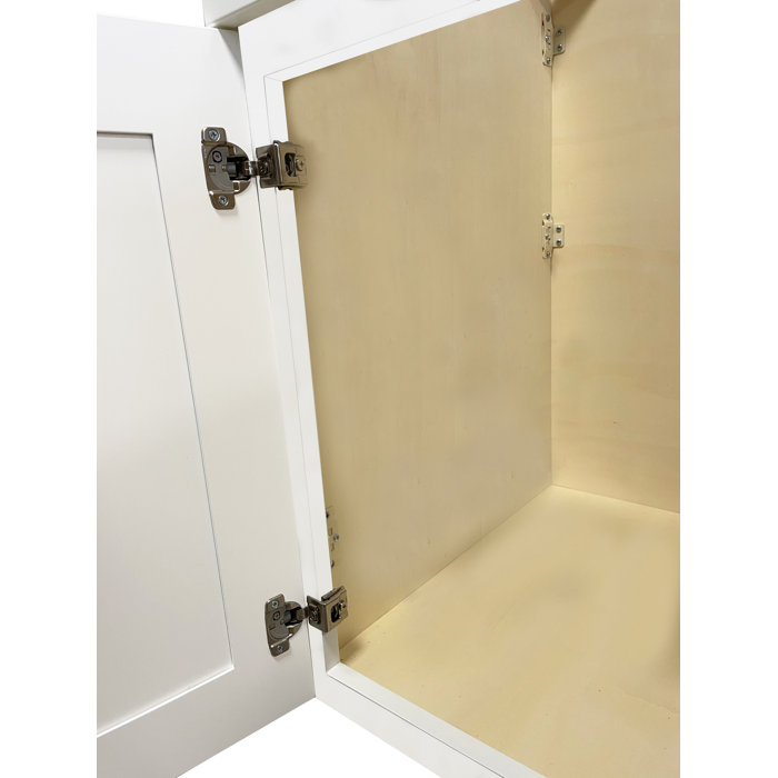 Disar 36'' Bathroom Vanity With Drawer Right Base Only | Wayfair