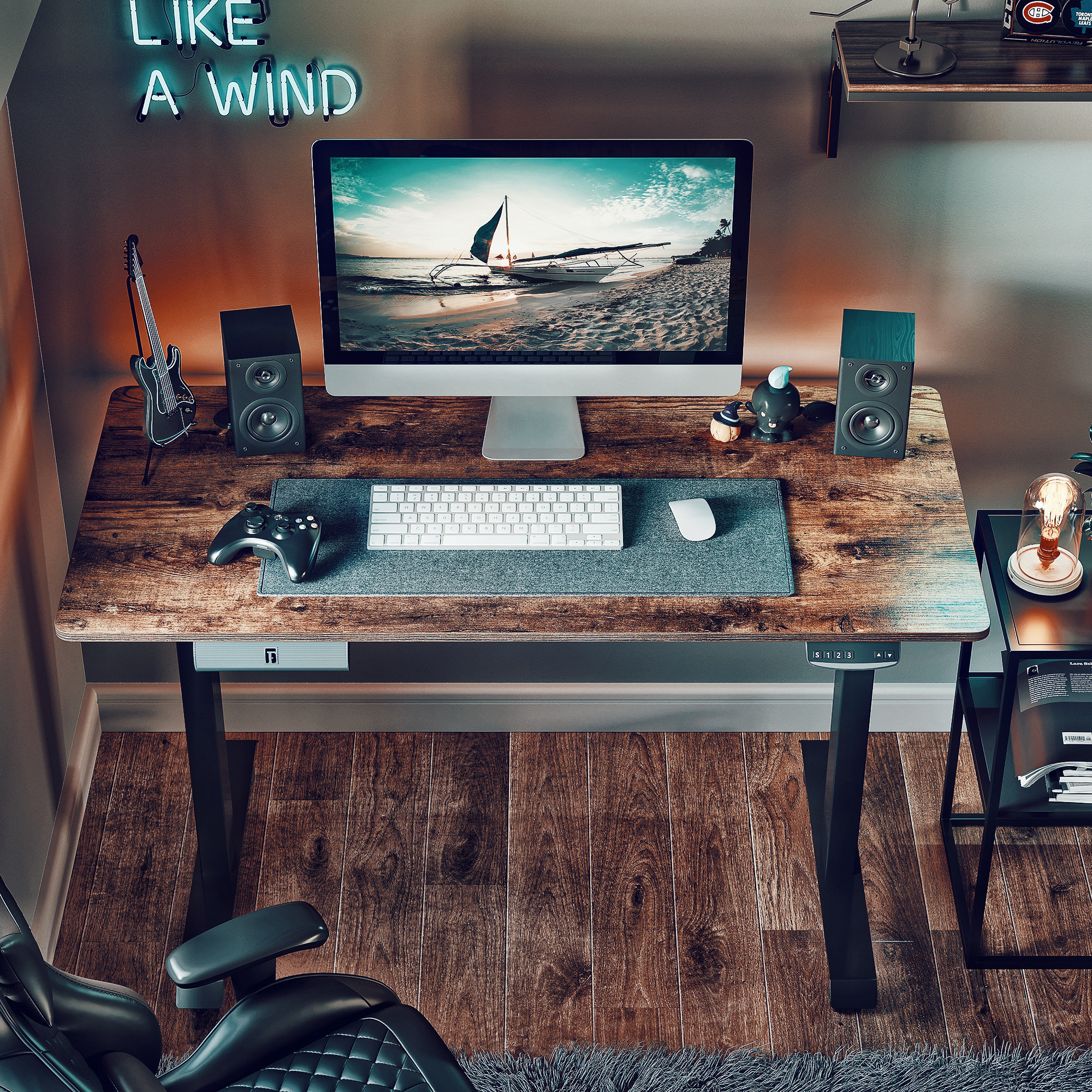 Inbox Zero Berrien Desk & Reviews | Wayfair