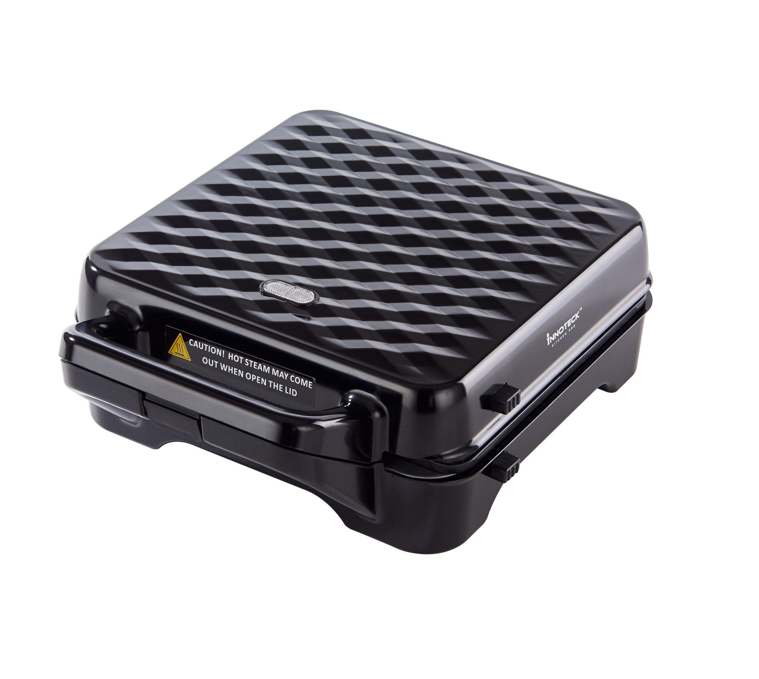 Innoteck Kitchen Pro 4 Slices Sandwich Maker with 3 Interchangeable Hot ...