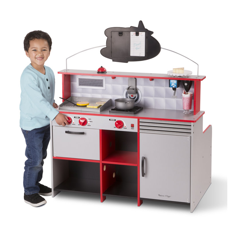 Melissa & Doug Star Diner Restaurant Kitchen Set & Reviews | Wayfair