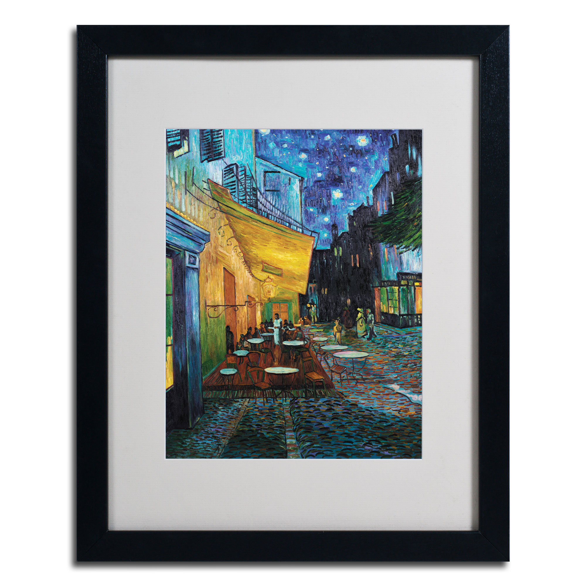 Vault W Artwork Vincent Van Gogh - Picture Frame Painting on Canvas ...