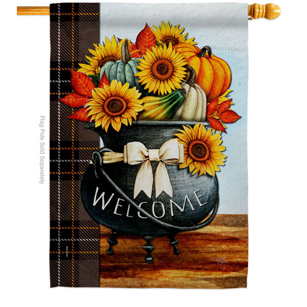 Breeze Decor 2-Sided Polyester 40"x28" House Flag | Wayfair