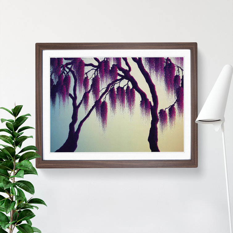 ClassicLiving Dashing Weeping Willow Trees - Picture Frame Graphic Art ...
