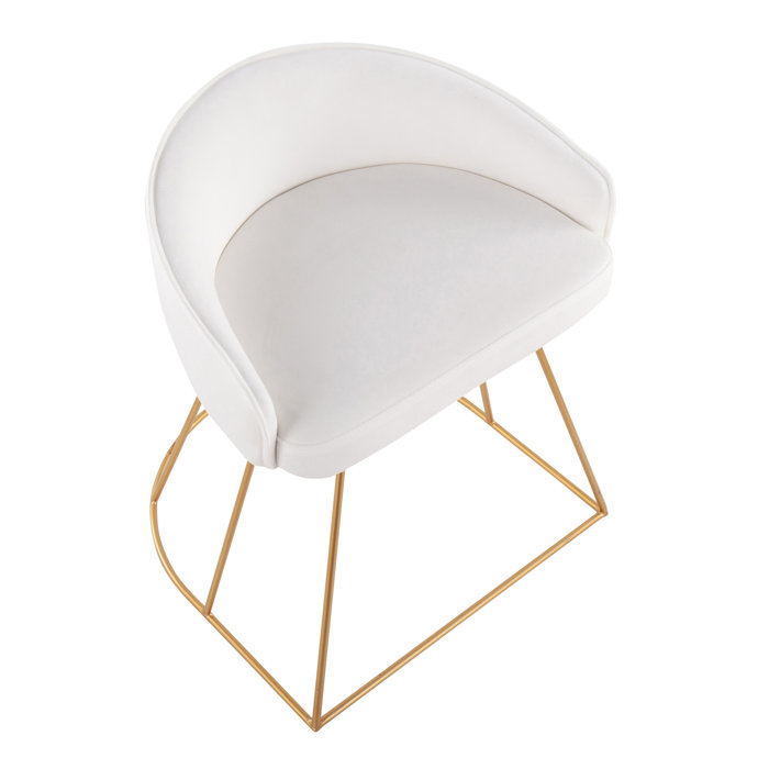Willa Arlo Interiors Schneider Steel Accent Stool & Reviews | Wayfair