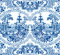 Fleur De Lis Living Mallie 10m x 90cm Matte Paste the Wall Wallpaper ...