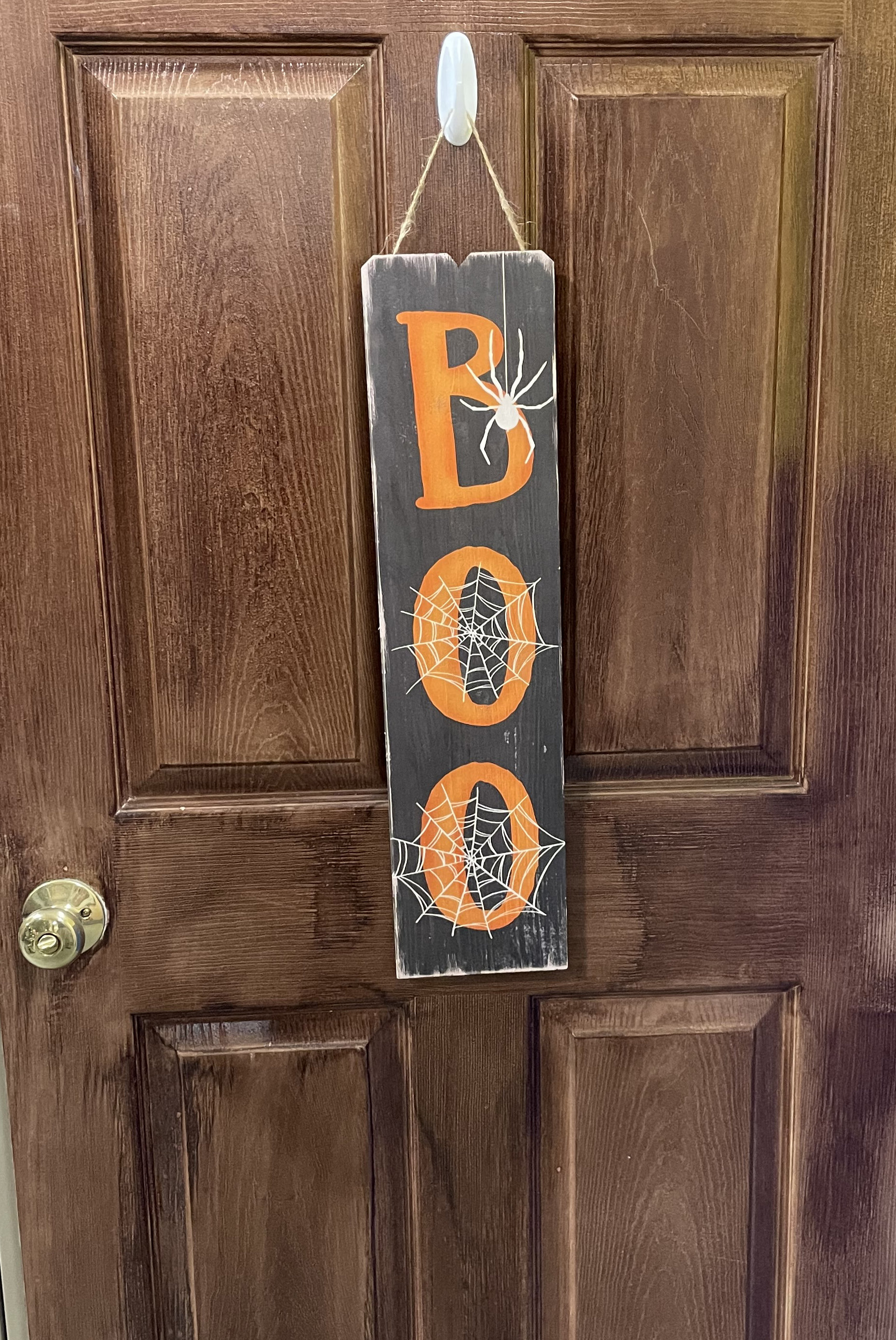 The Holiday Aisle® Wood Halloween Boo Wall Décor | Wayfair