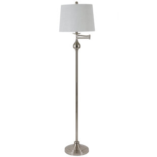 Wayfair | Silver Floor Lamps You'll Love in 2022