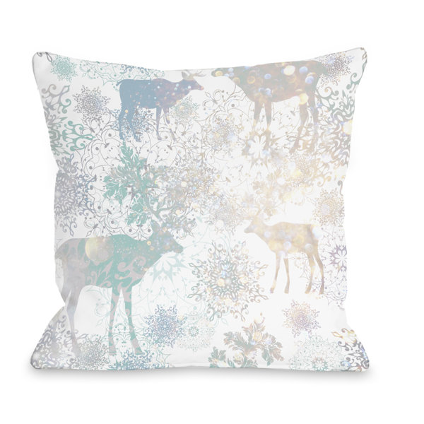 The Holiday Aisle® Dane Animal Print Throw Pillow | Wayfair