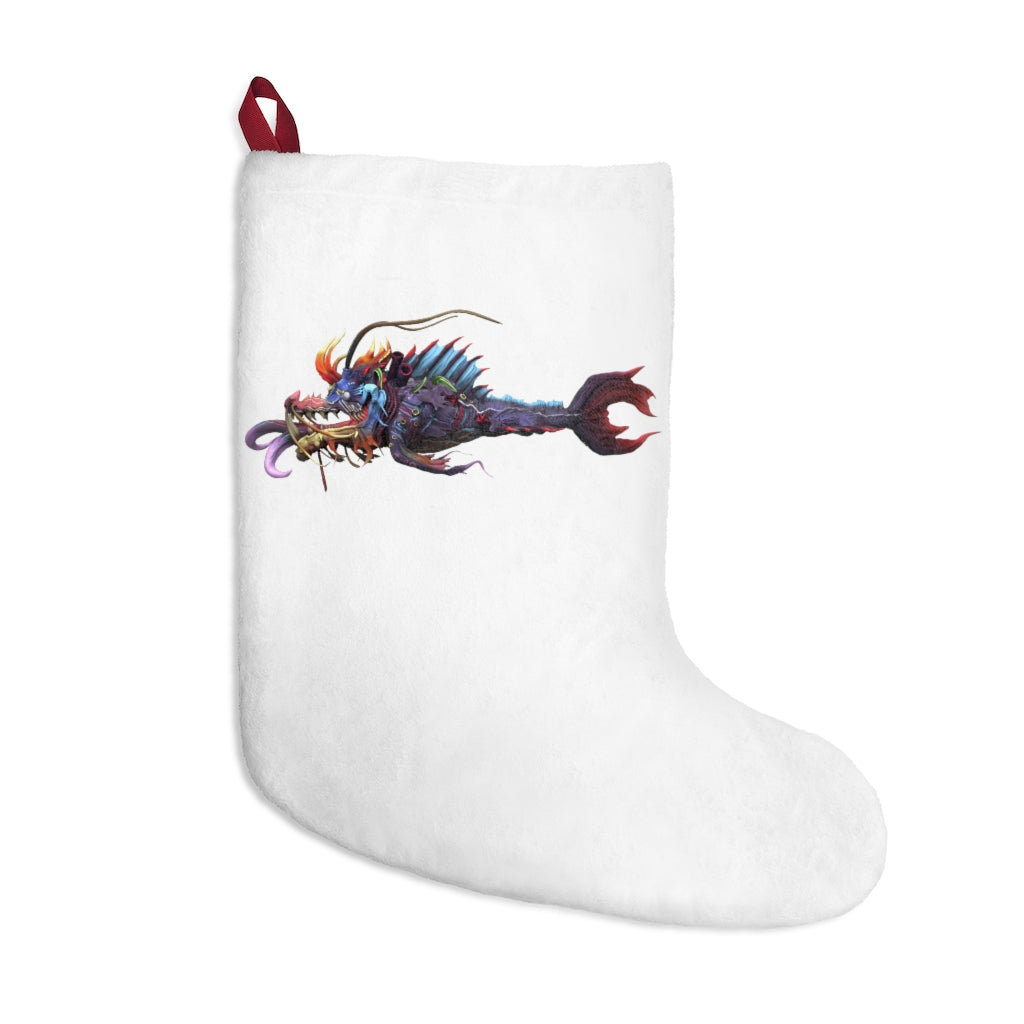 The Holiday Aisle® Ryuuk the Fish Dragon God Christmas Stocking | Wayfair