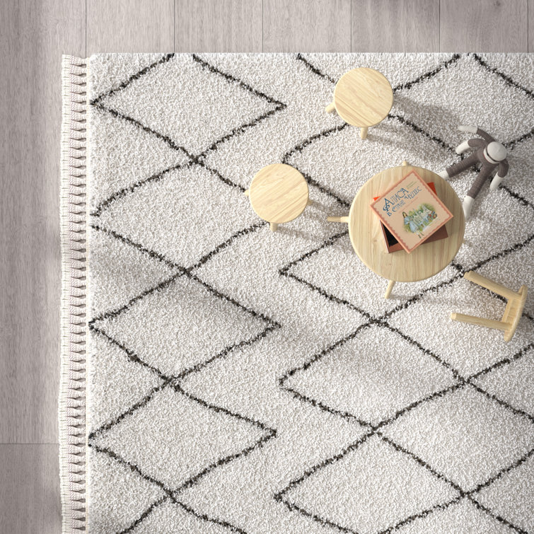 Mack + Milo Adel Cream/Black Rug & Reviews | Wayfair.co.uk