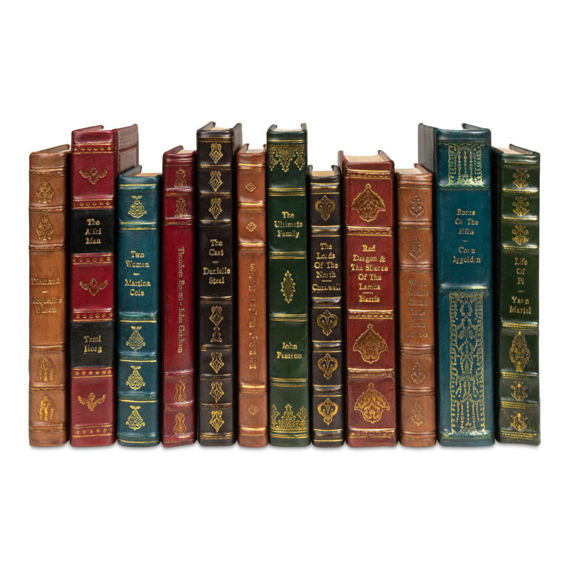 Sarreid Ltd 12 Piece Rebound Decorative Book Set & Reviews | Perigold