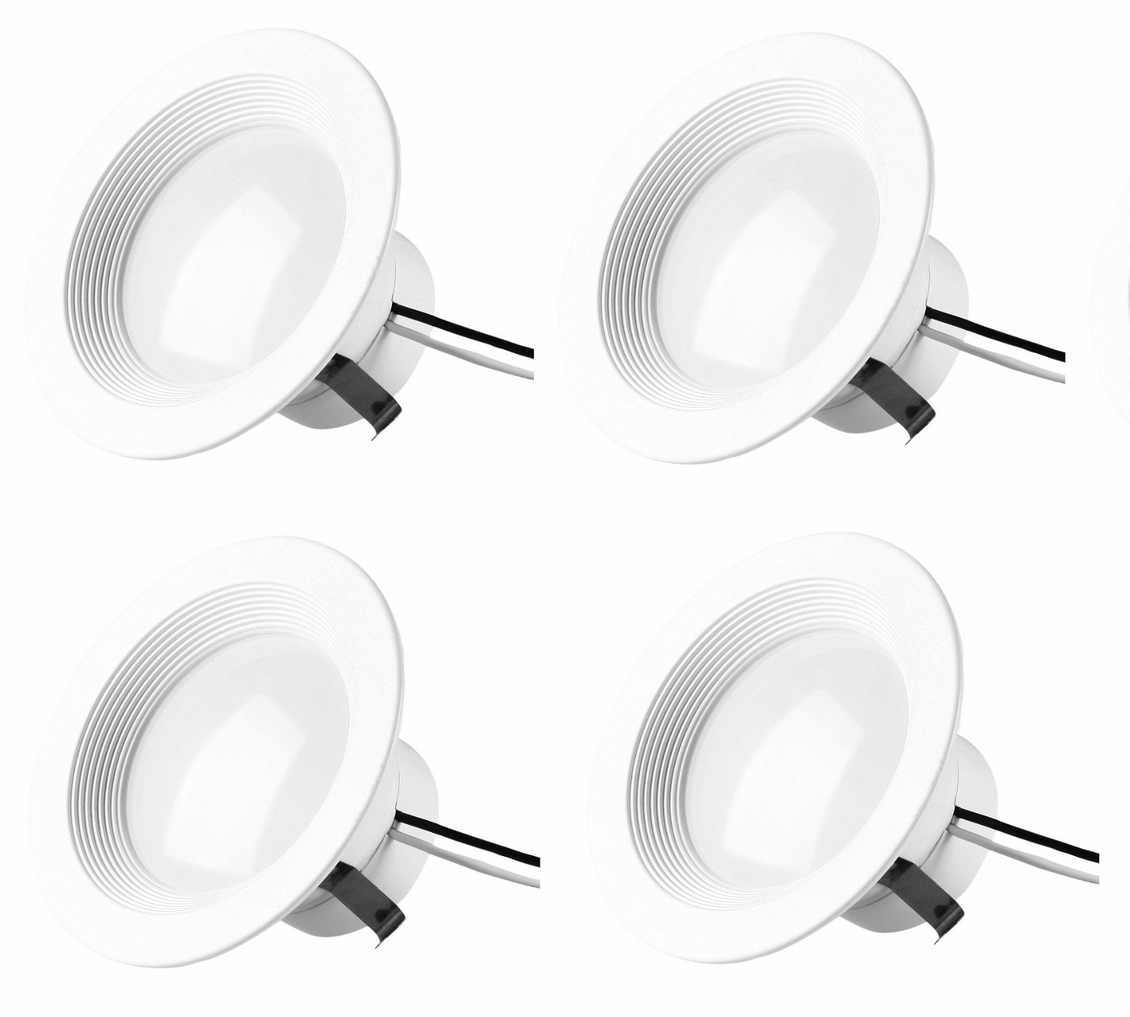 Symple Stuff Barowsky 4" Remodel LED Retrofit Recessed Lighting Kit ...