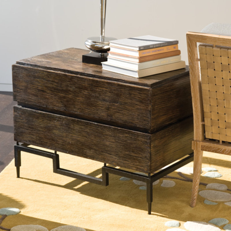 Global Views Scratch Two-Drawer Chest & Reviews | Perigold