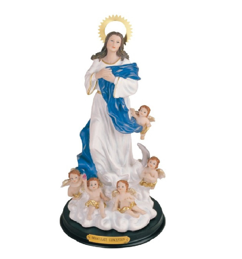 Red Barrel Studio® 12 Inch Immaculate Conception Virgin Mary with ...