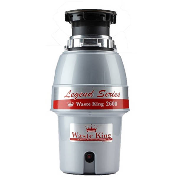Waste King Legend Garbage Disposers 1/3 HP HP Continuous Garbage ...