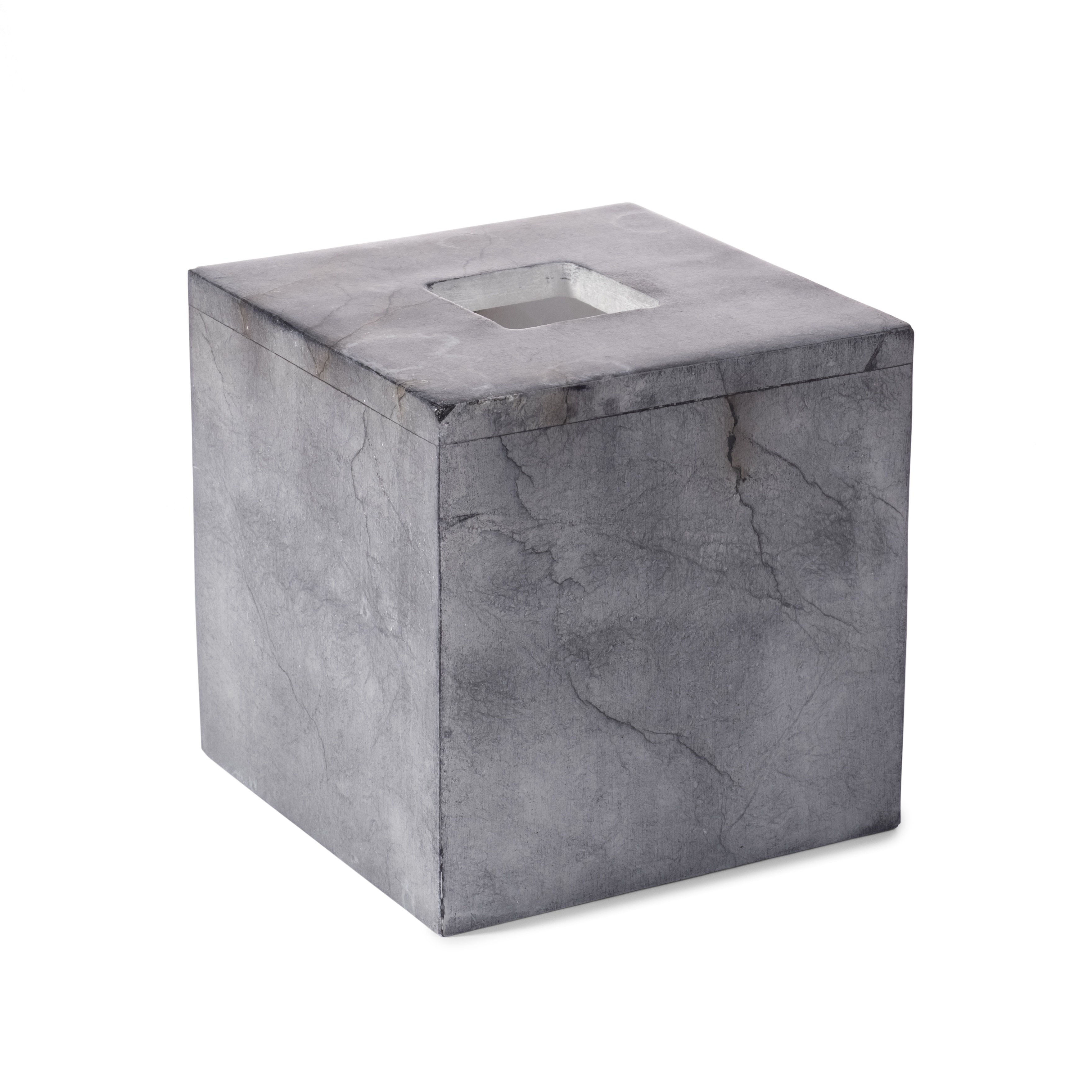 Wrought Studio Cresswell Alabaster Stone Tissue Box Cover | Wayfair