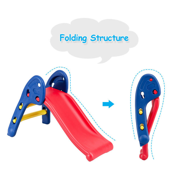 Gymax Folding Slide & Reviews | Wayfair