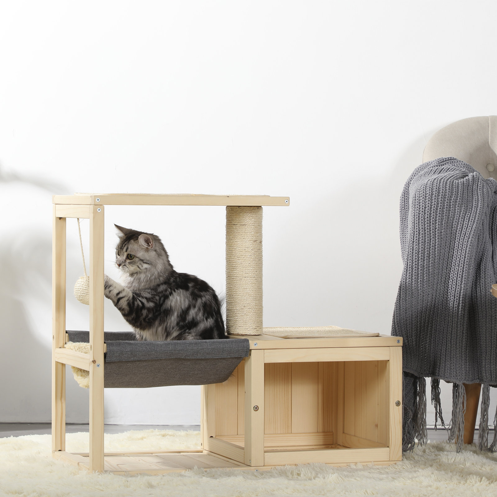 Tucker Murphy Pet™ 24" Cheete Tucker Murphy Cat Tree or Condo | Wayfair