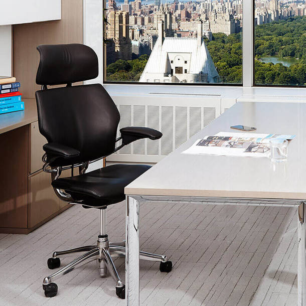 Humanscale Float Height Adjustable Standing Desk & Reviews | Wayfair