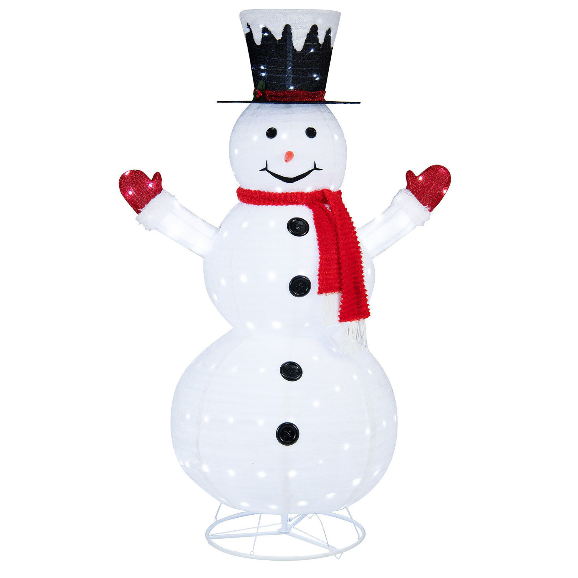 The Holiday Aisle® Snowman Christmas Decor Lighted Display | Wayfair