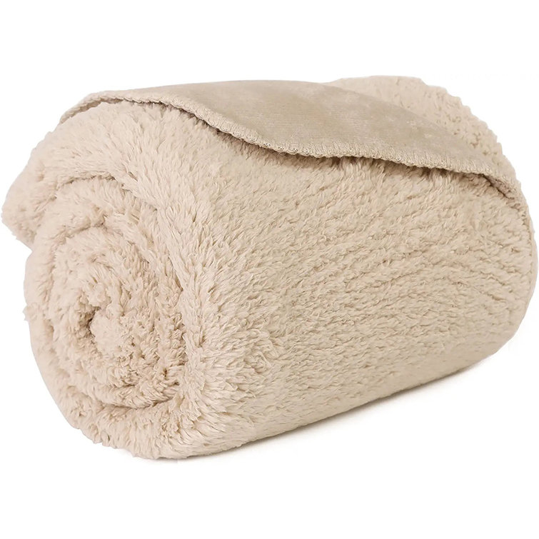 Buzio Soft Fluffy Polyester Blanket | Wayfair