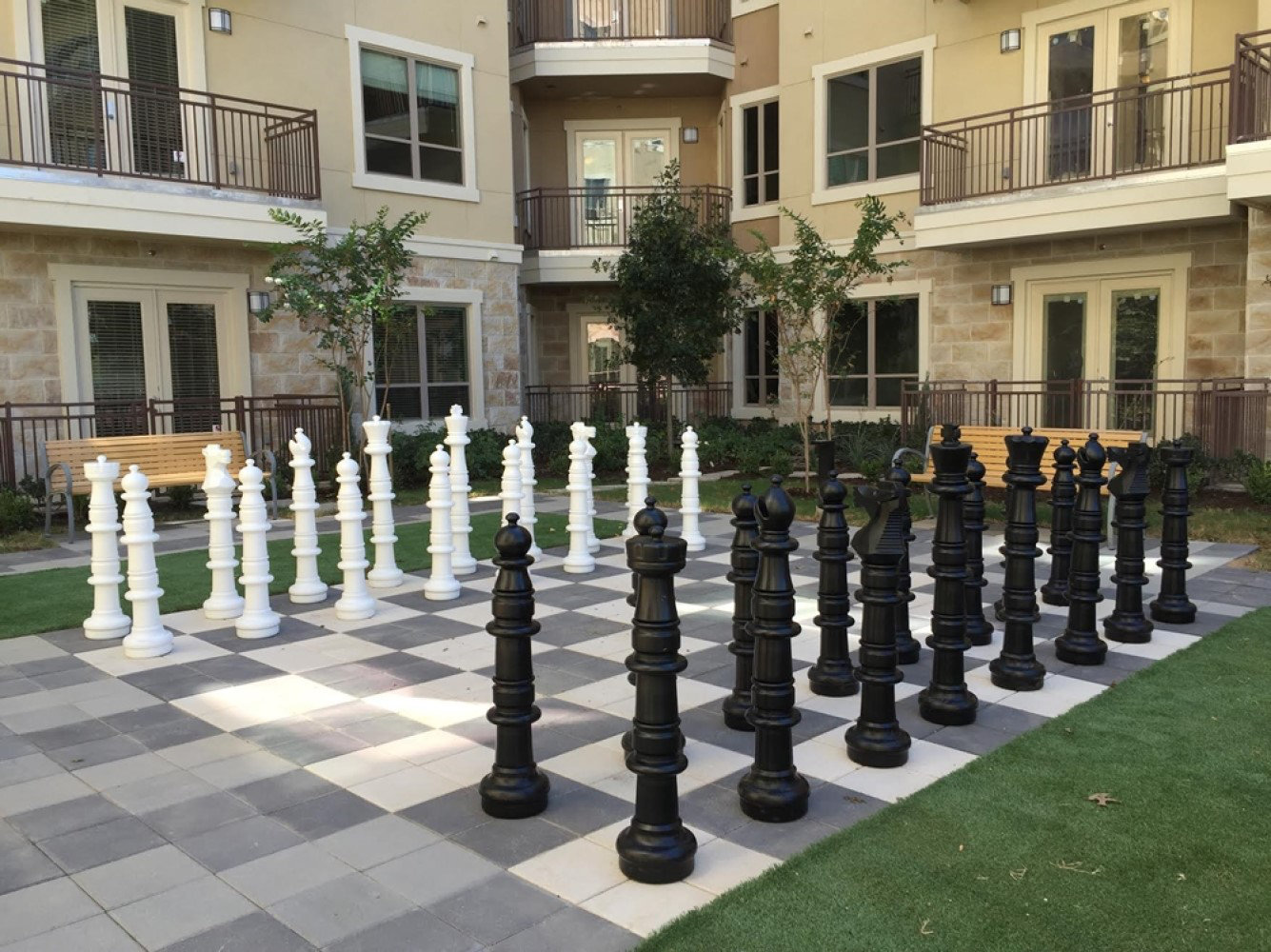 MegaChess 49" Giant Plastic Chess Pieces | Wayfair