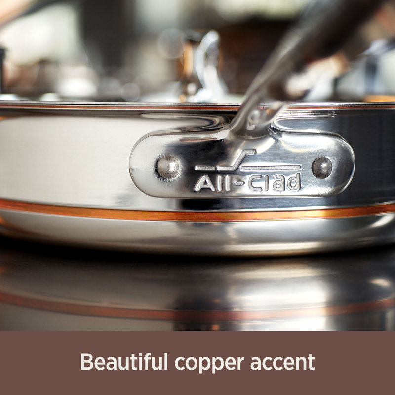 All-Clad Copper Core 10 Piece Cookware Set & Reviews | Wayfair