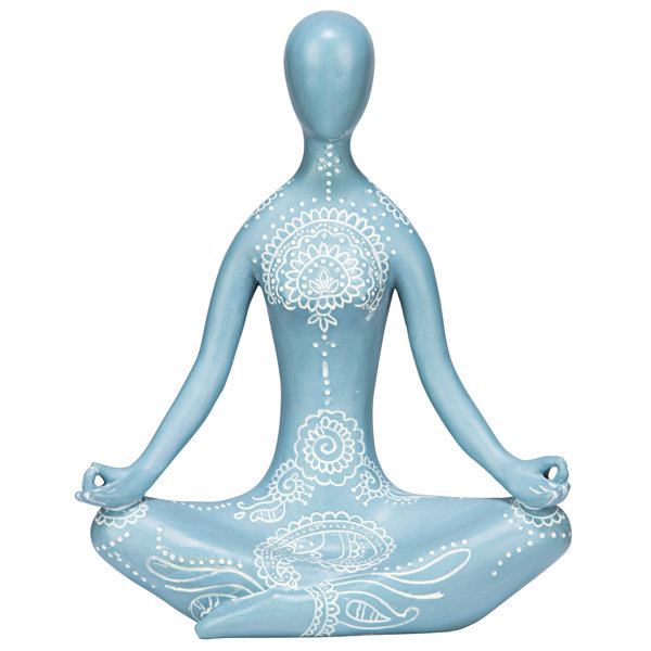 Design Toscano Spiritual Zen Yoga Meditation Figurine | Wayfair