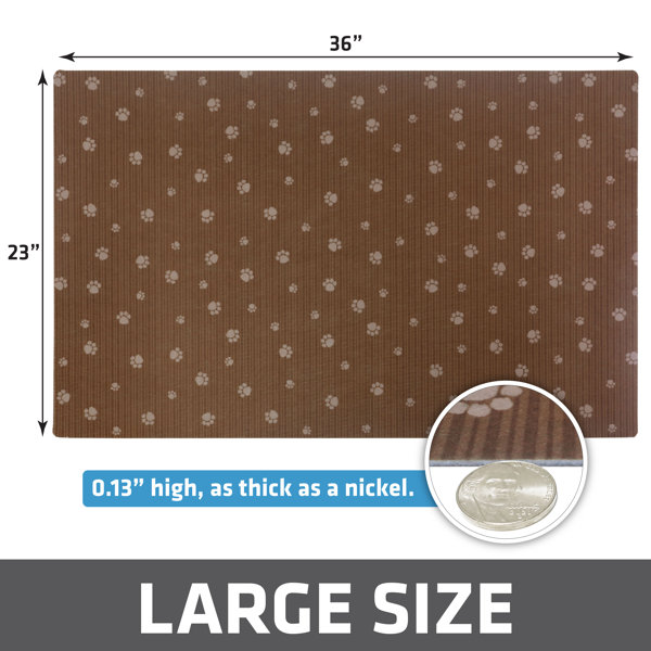 Tucker Murphy Pet™ Lauren Dog Crate Mat, Kennel Liner - Absorbent ...