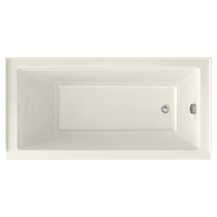 American Standard Town Square S 60" x 30" Alcove Soaking Fiberglass ...