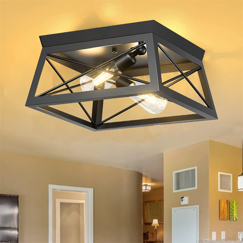 Gracie Oaks Empryss Flush Mount | Wayfair