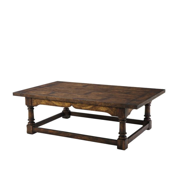 Theodore Alexander Althorp - Victory Oak Coffee Table | Wayfair
