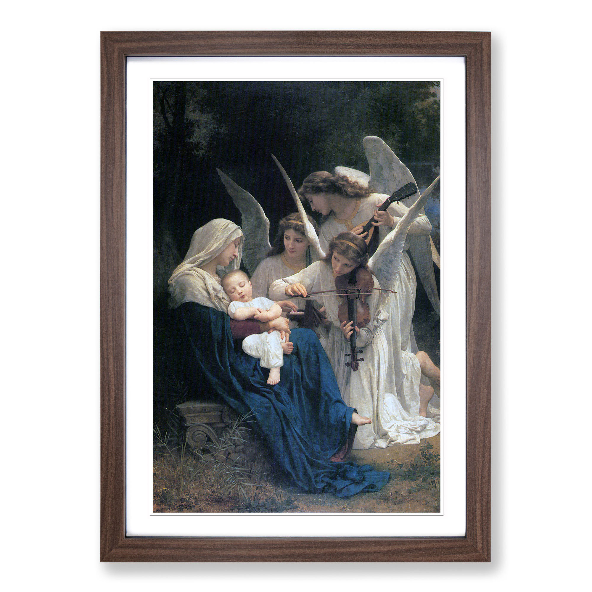 East Urban Home Song of the Angels by William Adolphe Bouguereau ...