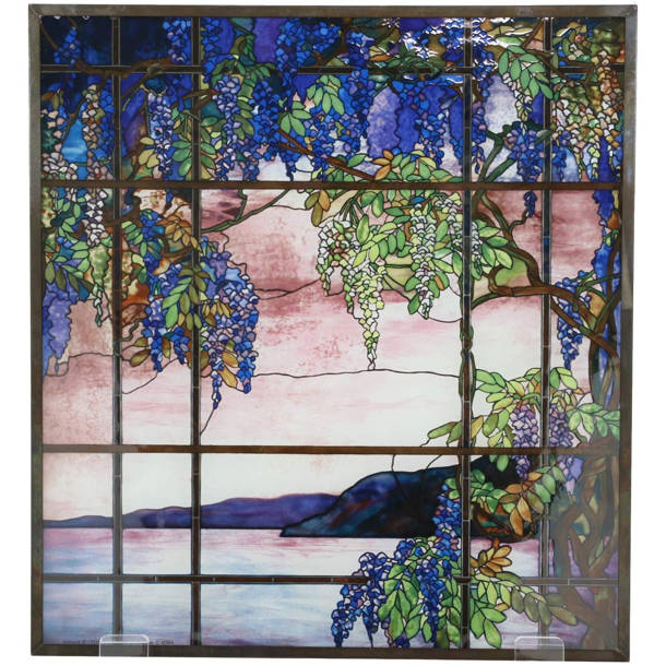 August Grove® Iris Window Panel & Reviews | Wayfair