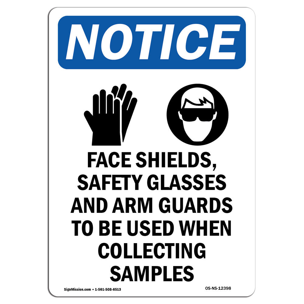SignMission Face Shields Safety Sign | Wayfair